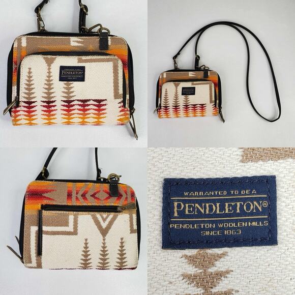 Pendleton | Bags | Vintage Pendleton Crossbody Bag Purse Wool Organizer ...